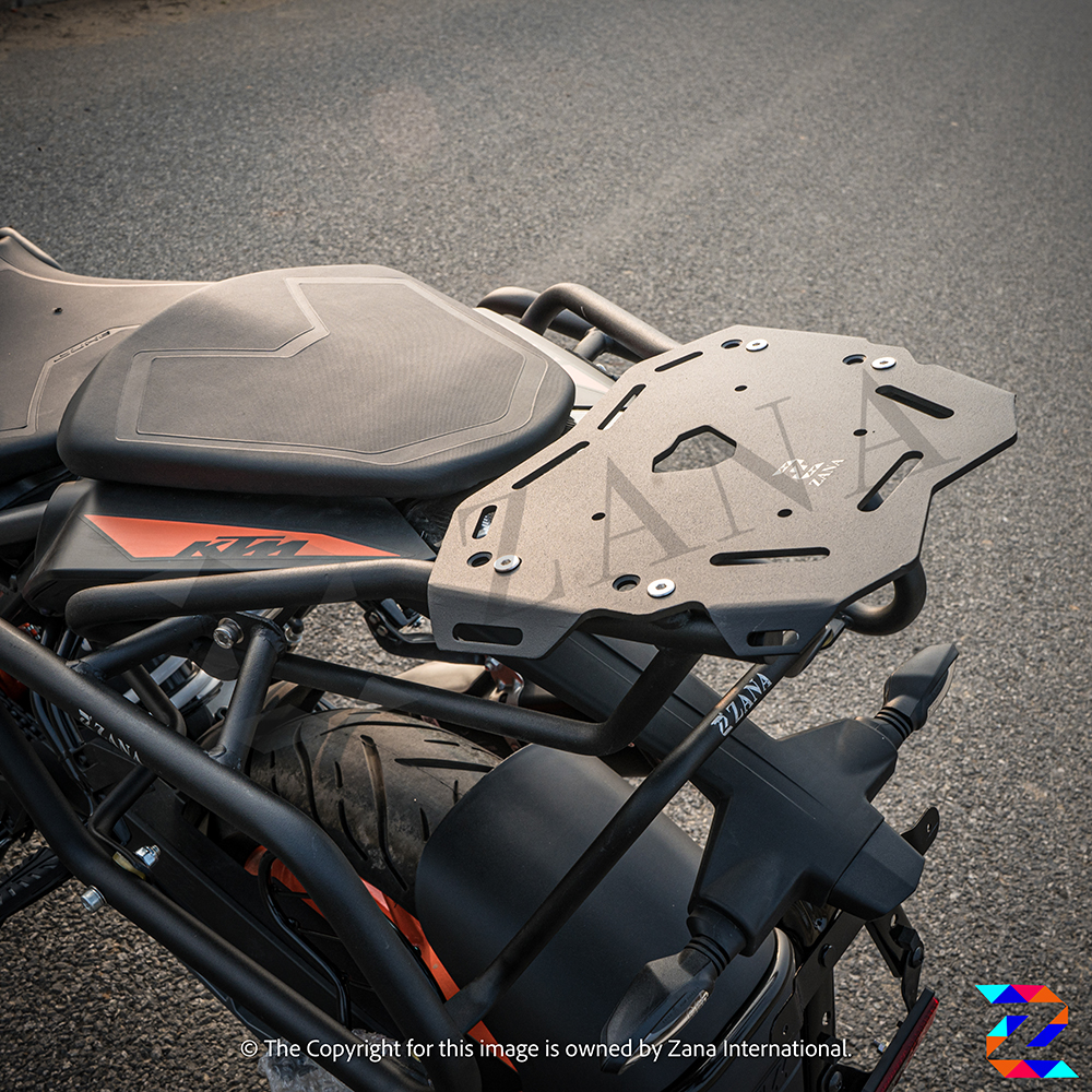 KTM Duke 125 Top Rack With Plate T-2 Black for model (2019-2022) | Zana ...