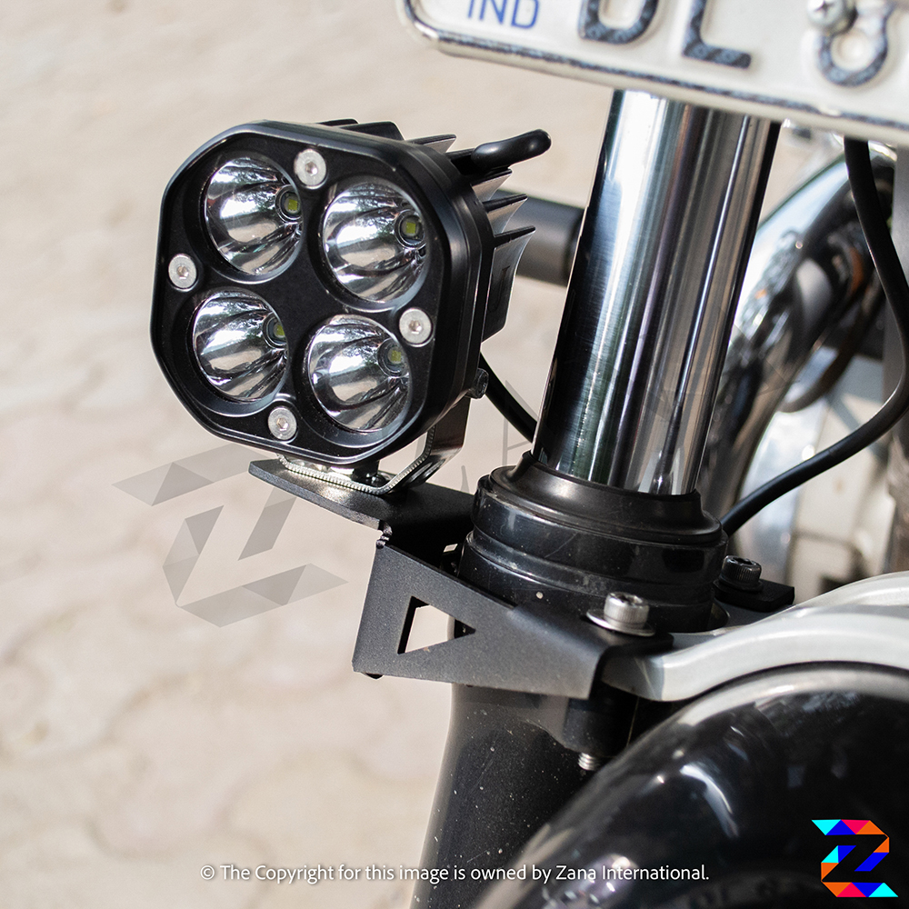 Royal Enfield GT/Interceptor 650 Fog Light Mount | Zana Motorcycles
