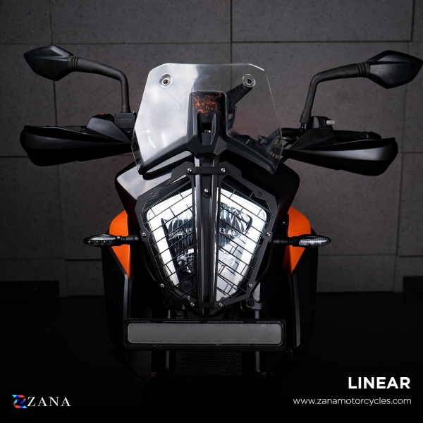 KTM Adventure 250/390 Linear Headlight Grill Stainless Steel | Zana ...