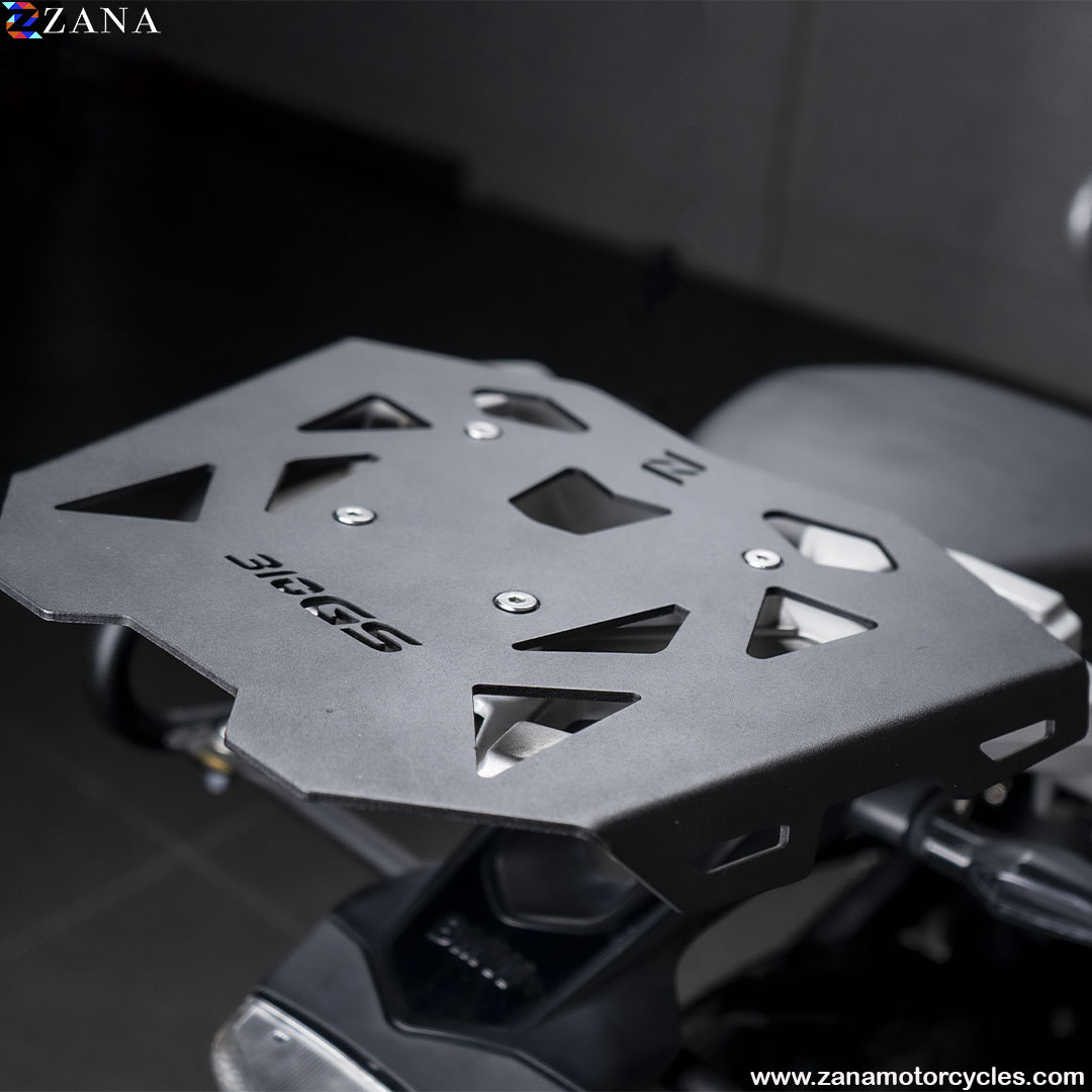 BMW G310 GS Toprack Plate New Black | Zana Motorcycles