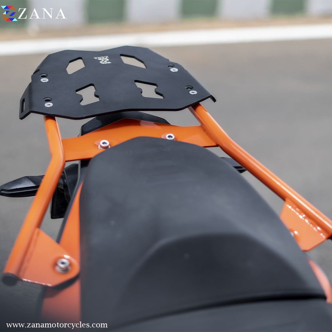 KTM Adventure 390 Top Rack With Plate Orange (TYPE-1) | Zana Motorcycles
