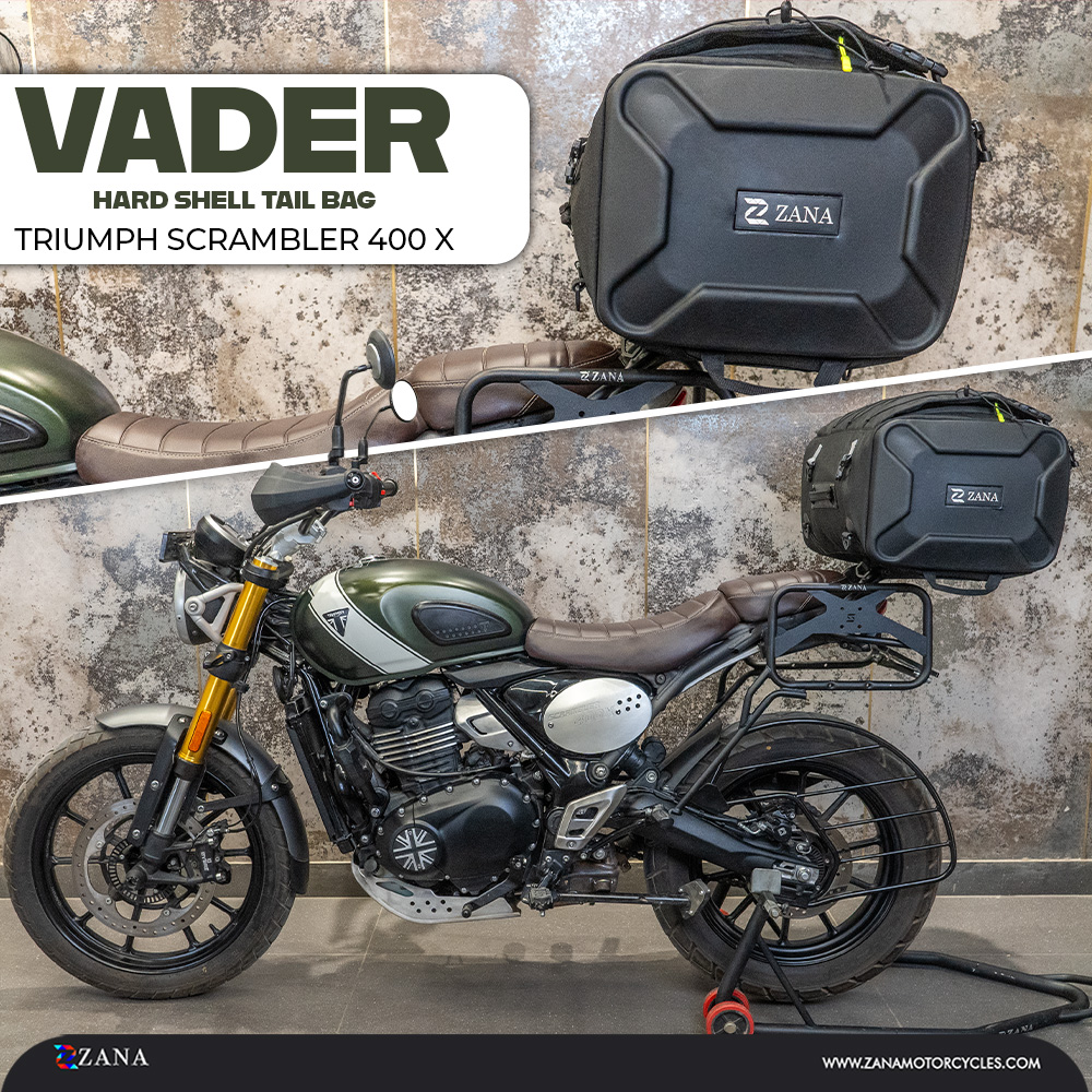 Vader Hard Shell Tail Bag (65 litre) For TRIUMPH SPEED 400