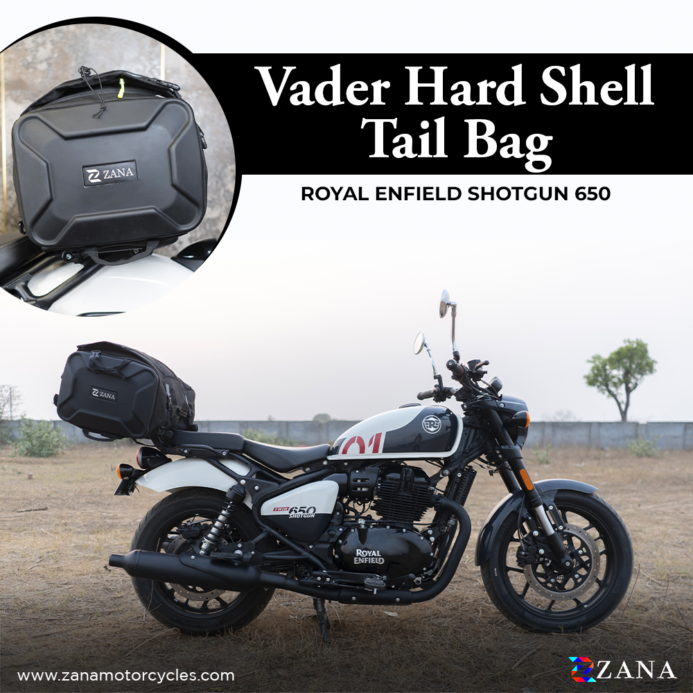 Vader Hard Shell Tail Bag (65 litre) for RE Shotgun 650