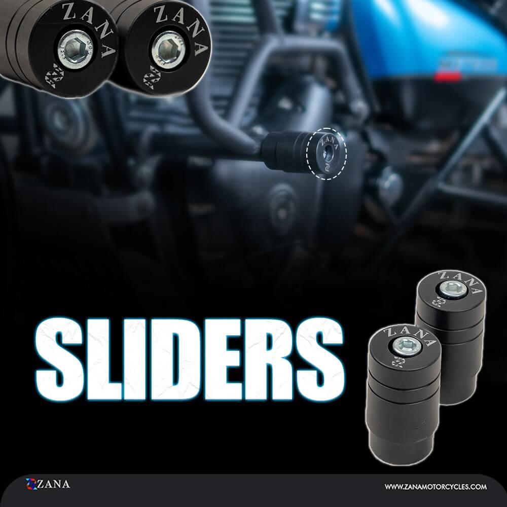 Sliders Pair For Crash Guard Himalayan 411 BS6 (2021-2022)
