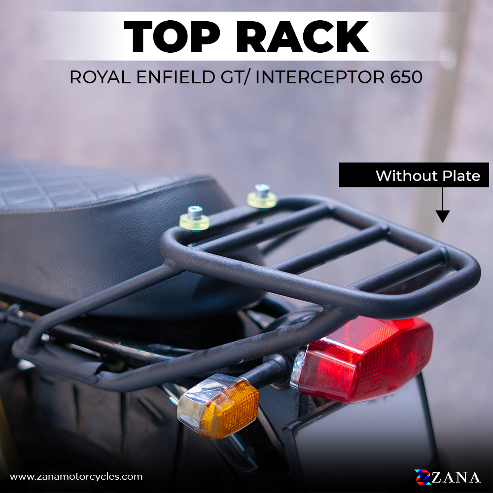 TOP RACK MS WITHOUT PLATE COMPATIBLE WITH PILLION BACKREST FOR GT ...