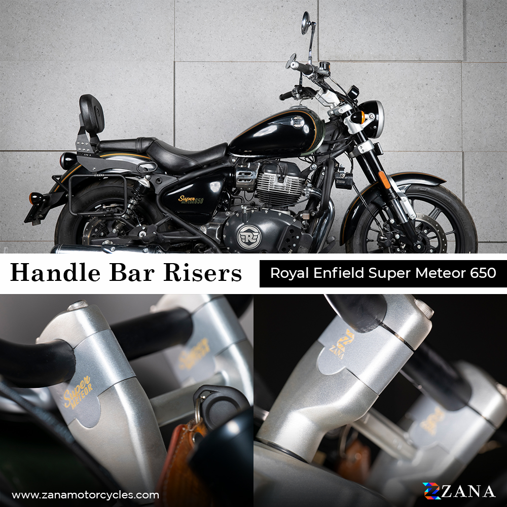 Handlebar Riser for Super Meteor 650 (Vertical, Aluminum)