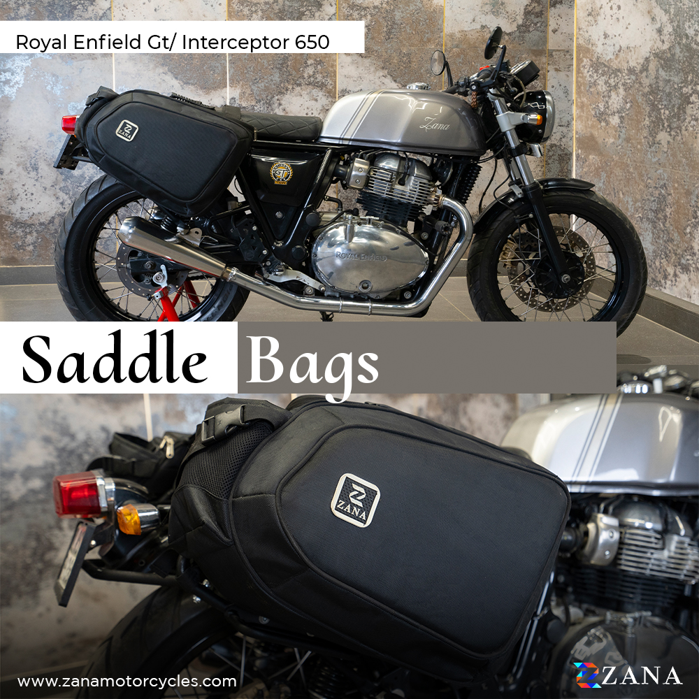 RETRO SADDLE BAG FOR GT/INTERCEPTOR 650