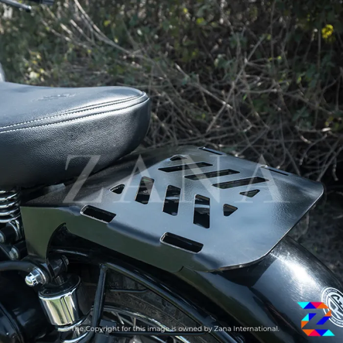 Royal Enfield Classic 350/500 Top Rack With Plate Without Backrest ...